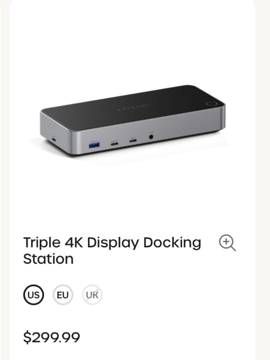 Satechi | Computers, Laptops & Parts | Satechi Triple 4k Display ...